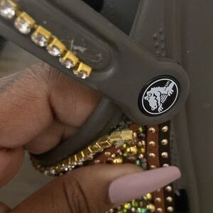 CROCS | Shoes | Designer Inspired Blingd Crocs | Poshmark